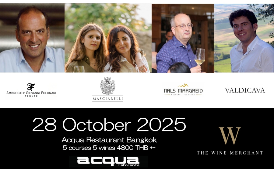THE MASTER DINNER II – An Iconic Night with Italy’s Wine Legends ...